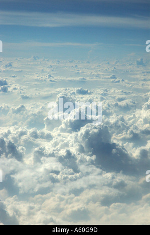 Clouds at 35 000 feet over South East Asia Stock Photo - Alamy