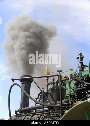 fire boiler steam engine tractor Stock Photo - Alamy