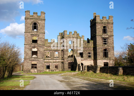 Ruined Riber Castle, Riber, Matlock, Derbyshire Stock Photo - Alamy