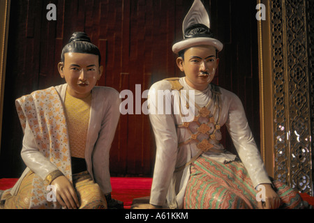 King Thibaw and Queen SupayaLat Stock Photo - Alamy