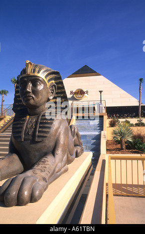 The Hard Rock Café in Myrtle Beach, South Carolina is built to resemble ...