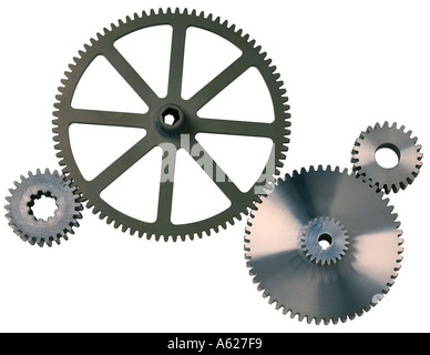 Group of gears meshed together Stock Photo - Alamy
