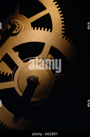 Group of gears meshed together Stock Photo - Alamy