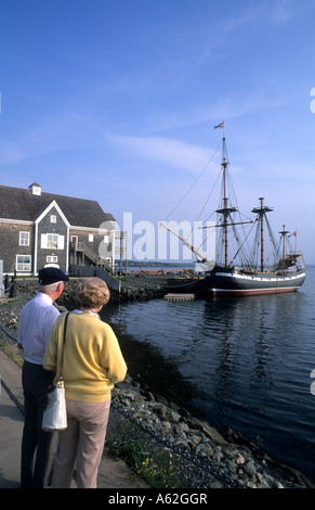 Pictou Nova Scotia the famous ship Hector in Canada Stock Photo - Alamy