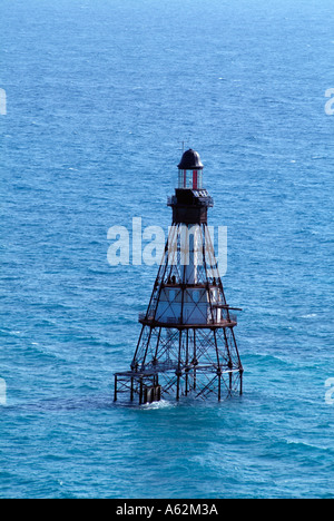 Fowey Rocks Lighthouse northmost of eight keys lighthouses build of ...