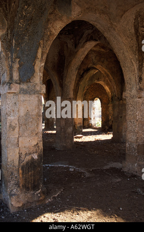 Great Mosque, 14th century, Kilwa Kisiwani, aerial view, Lindi Region ...