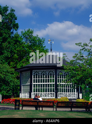 Bandstand at Nottingham Castle Stock Photo - Alamy