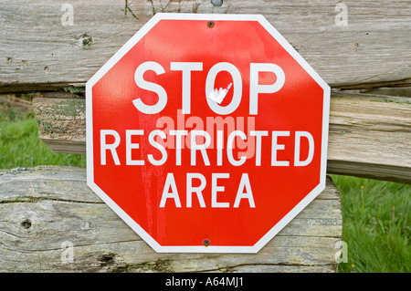 American stop-sign, no entry sign Stock Photo - Alamy
