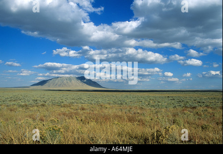 Big Southern Butte volcanoe, Oregon Trail, Idaho, USA Stock Photo - Alamy