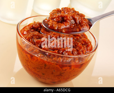 ITALIAN SALSA ROSSO Stock Photo - Alamy
