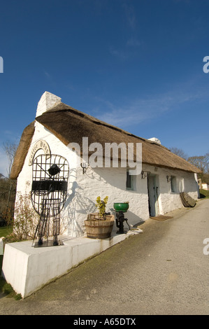 thatched old buildings and tea rooms in shanklin old village near ...