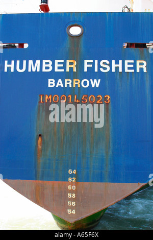 stern of a tanker ship Stock Photo - Alamy