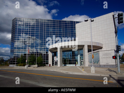 The Alaska State Capital building Downtown Juneau Alaska Stock Photo ...