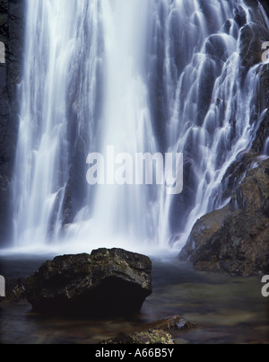 Detail of the Grey Mares Tail at Kinlochleven Stock Photo - Alamy