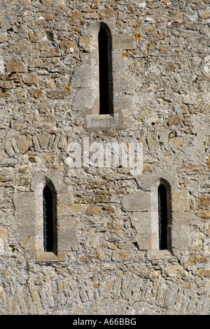 arrow slit windows in a wall of The Tower of London Stock Photo - Alamy