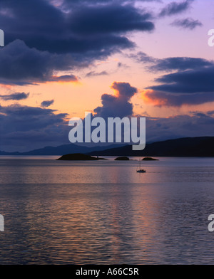 Lochaline and Sound of Mull, Morvern, Scotland, United Kingdom Stock ...