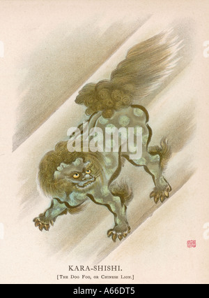 Myth of Kara-Shishi Stock Photo - Alamy