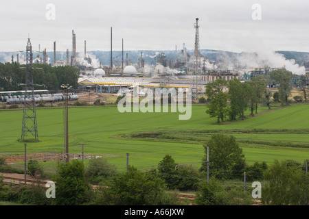 France, Normandie,Refinery of Notre Dame de Gravenchon Stock Photo - Alamy