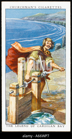 Legend of Cardigan Bay Stock Photo - Alamy