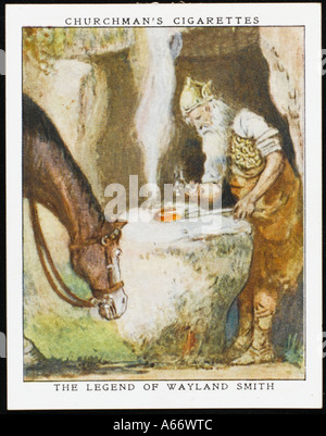 Wayland Smith's Cave, or Wayland's Smithy, Ashbury, Oxfordshire, a ...