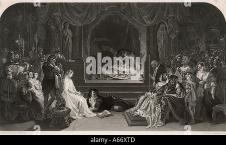 Hamlet. Act III Scene 3 'Hamlet: Now, I might do it pat, now he is ...