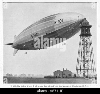R101 at Cardington Stock Photo - Alamy