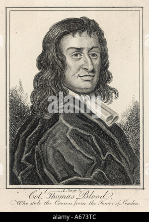 Colonel Thomas Blood, an audacious rogue known as 'the Man who stole ...