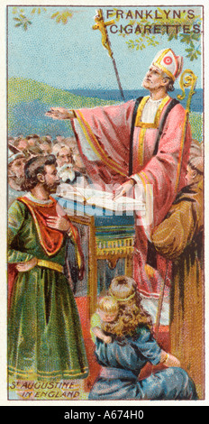 Augustine, first Archbishop of Canterbury (from 598). He was a ...