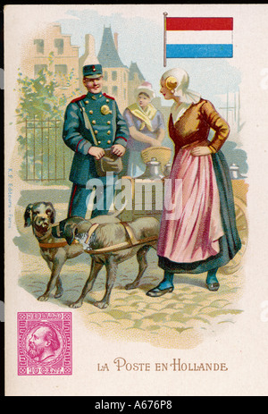 Social - Dutch Postman Stock Photo - Alamy