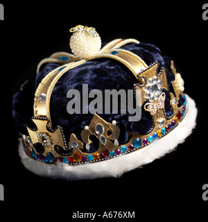 Fake Crown Royalty Concept Stock Photo - Alamy