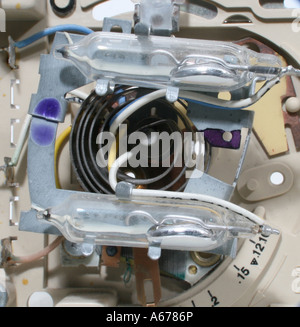 Interior of a mercury thermostat Stock Photo - Alamy