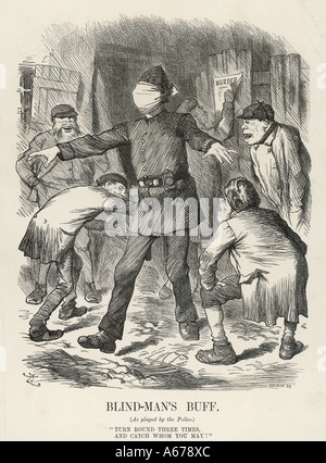 Blind man's buff Stock Photo - Alamy