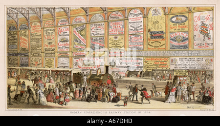 Inside Charing X Station Stock Photo - Alamy