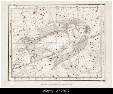 Whittaker Star Maps 9 Stock Photo - Alamy