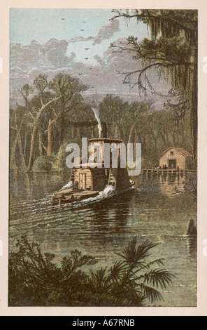 Florida Swamp - Steamer Stock Photo - Alamy