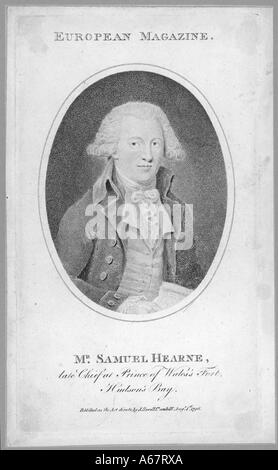 Samuel Hearne, 1745-1792, English Explorer, Fur Trader, Naturalist ...
