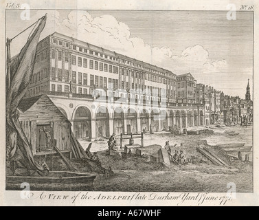 THE ADELPHI IN 1771 Stock Photo - Alamy