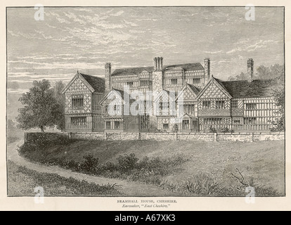 BRAMHALL HOUSE, CHESHIRE Stock Photo - Alamy