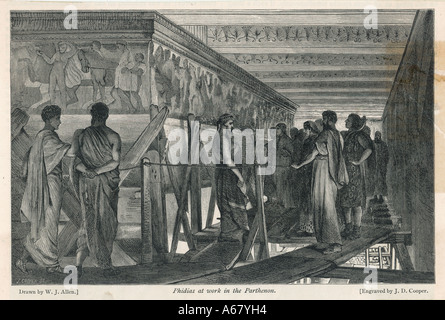 PHIDIAS AT WORK Stock Photo - Alamy