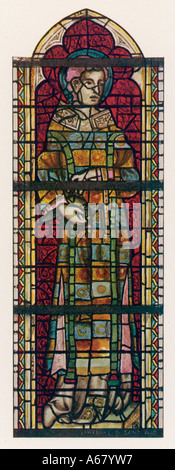 STAIN GLASS ST STEPHEN Stock Photo - Alamy