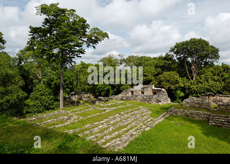 Maya site Yaxchilan, Selva Lacandona, Lakandonian Forest, Chiapas ...