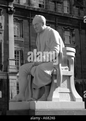 Statue of mathematician and theologian George Salmon Trinity College ...