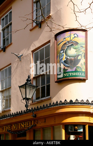 The Nutshell Public House on the Traverse in Bury St Edmunds Suffolk UK ...