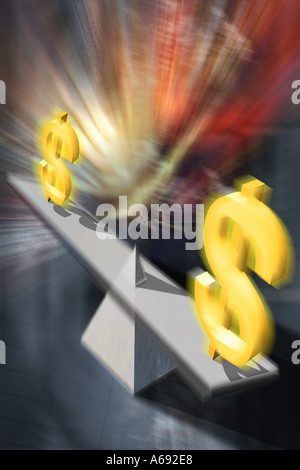 Balance beam symbol Stock Photo - Alamy