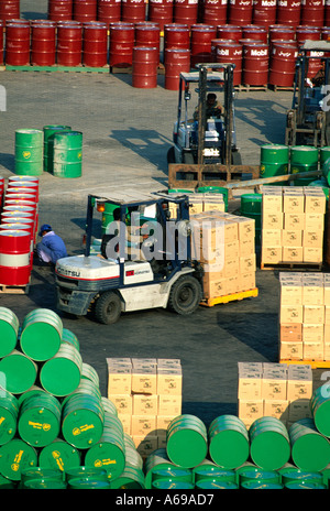BP Oil Terminal Jebel Ali Dubai United Arab Emirates Stock Photo - Alamy