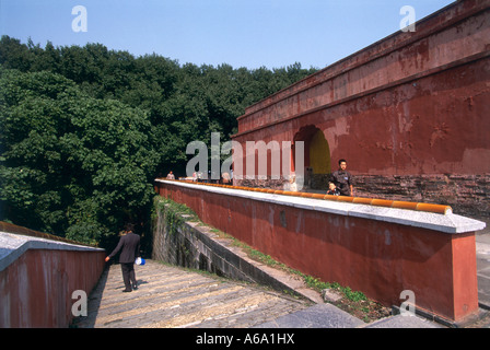 China, Jiangsu, Nanjing, Zijin Shan (Purple Mountain), Mausoleum of Dr ...