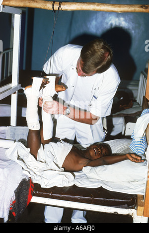Doctor and nurse in a hospital in Kenya Stock Photo - Alamy