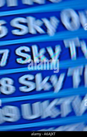 generic BSkyB satellite television company picture Stock Photo - Alamy