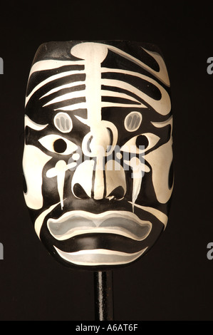 Wooden Japanese Ritual Mask Japan from the Edo period Stock Photo - Alamy