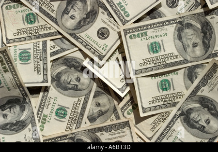 5000 dollars in cash in One hundred american currency Dollars Stock ...